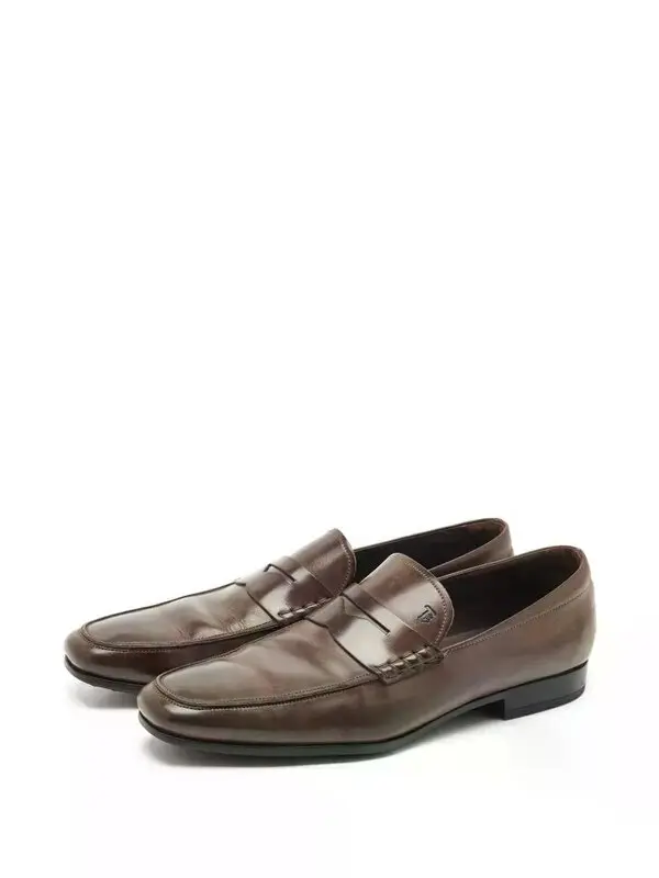 TOD'S Penny Leather Loafers