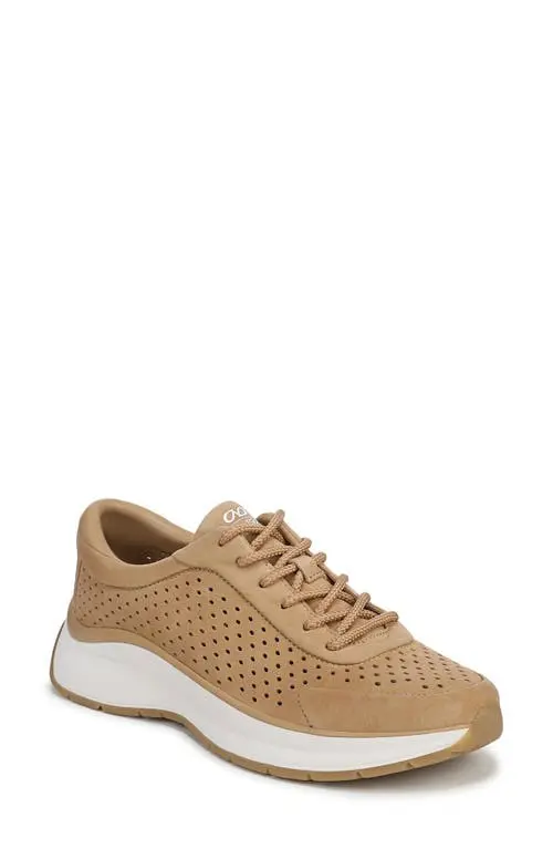 Naturalizer Perforated Sneaker - Dune Dust Tan