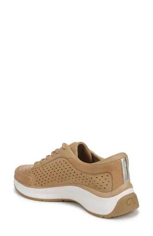 Naturalizer Perforated Sneaker - Dune Dust Tan