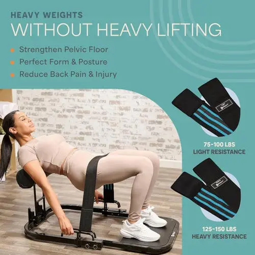 LIFEPRO Gluteblast Lite Hip Thrust Machine - Lite Black
