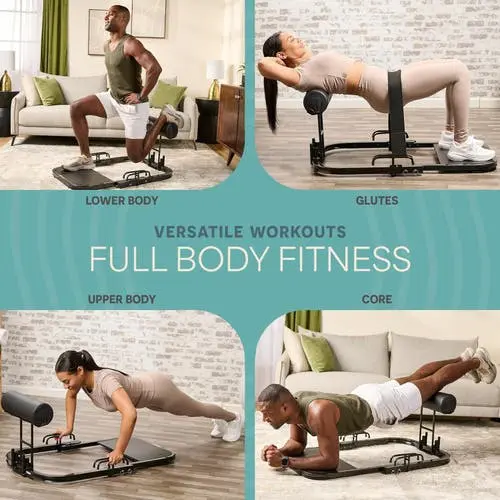 LIFEPRO Gluteblast Lite Hip Thrust Machine - Lite Black