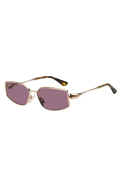 Etro 59mm Rectangular Sunglasses