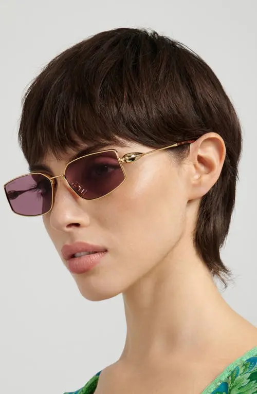 Etro 59mm Rectangular Sunglasses