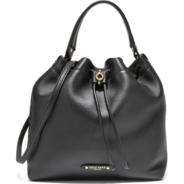 Cole Haan Isabella Bucket Bag - Black