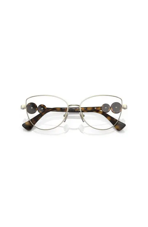Versace 53mm Cat Eye Optical Glasses