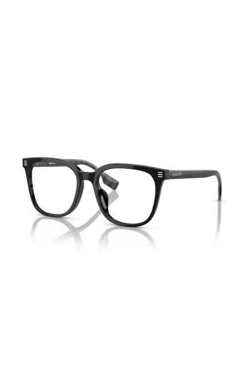 Burberry 53mm Square Optical Glasses - Black
