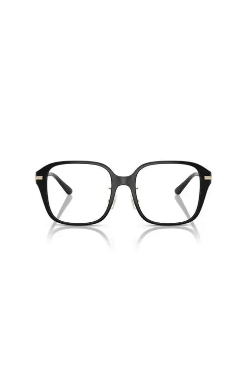 Michael Kors 54mm Square Optical Glasses - Black