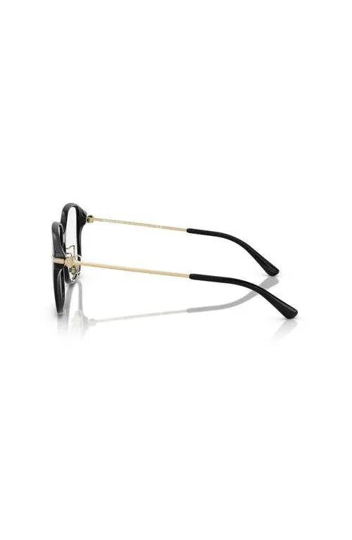 Michael Kors 54mm Square Optical Glasses - Black