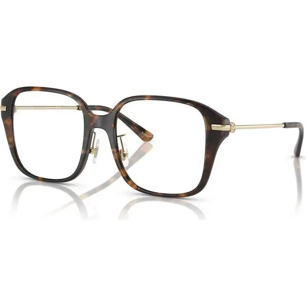Michael Kors 54mm Square Optical Glasses - Tortoise