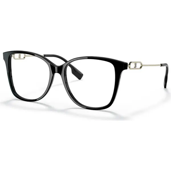 Burberry 52mm Square Optical Glasses - Black