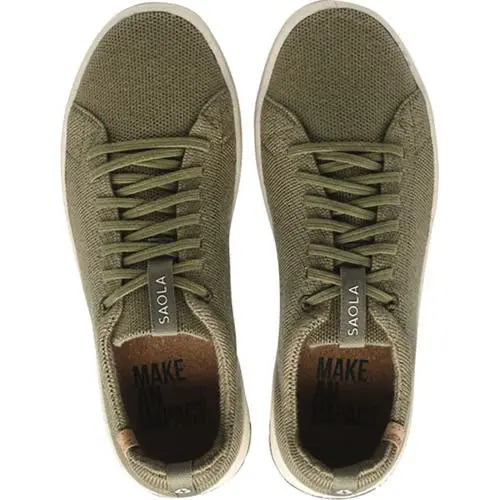 SAOLA SHOES Cannon Knit 2.0 Wool Shoe - Burnt Olive