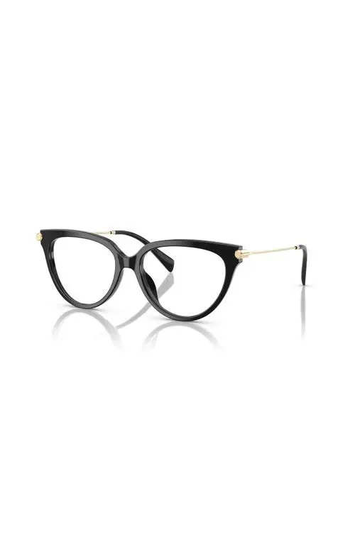 Michael Kors 51mm Cat Eye Optical Glasses - Black