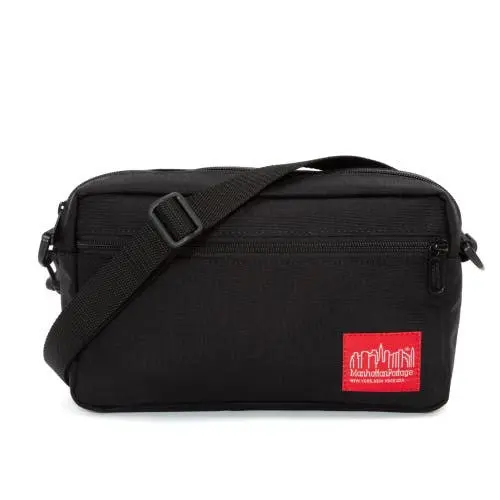 MANHATTAN PORTAGE Jogger Crossbody Bag - Black