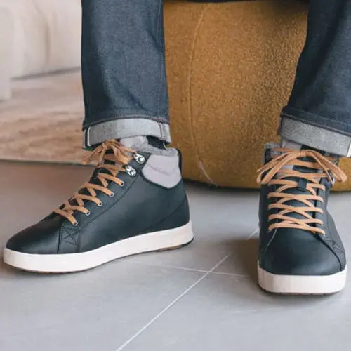 SAOLA SHOES Bergen Warm High Top Sneaker - Black