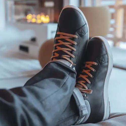 SAOLA SHOES Bergen Warm High Top Sneaker - Black