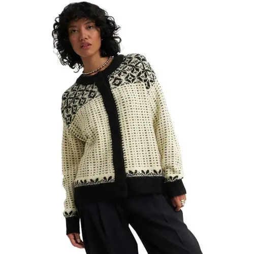 Callahan Oversized Maeve Cardigan - Black
