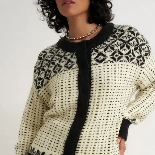 Callahan Oversized Maeve Cardigan - Black