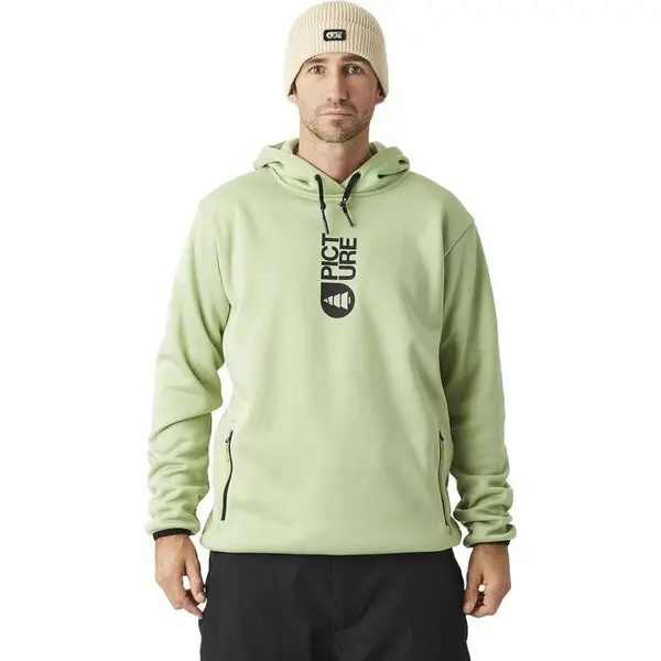 PICTURE ORGANIC Park Tech Fleece Hoodie - Reseda