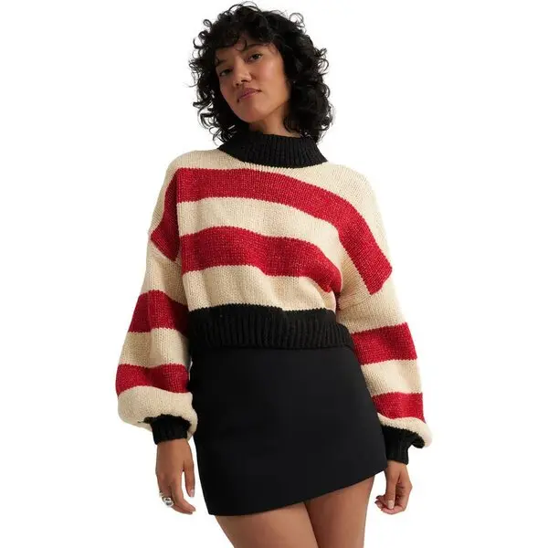 Callahan Bellamy Crop Pullover Sweater