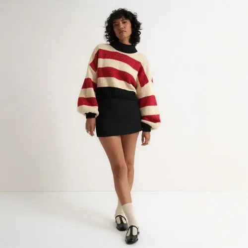 Callahan Bellamy Crop Pullover Sweater