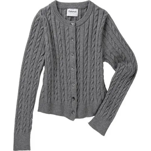 Callahan Valerie Cardigan - Heather Grey