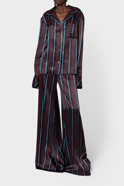 ROKSANDA Arneau Printed Silk Pants