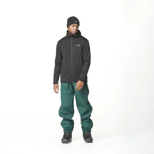 PICTURE ORGANIC Bake Grid Full-zip Hooded Fleece - Black