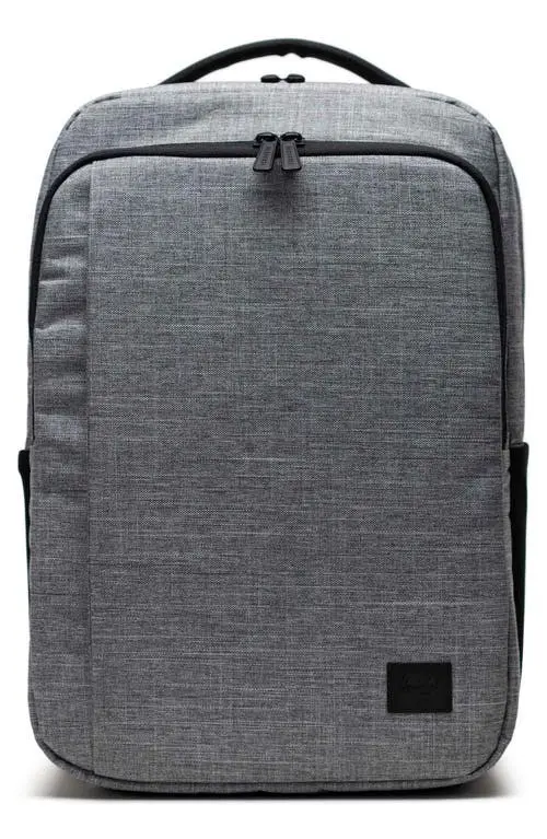 Herschel Supply Co. Kaslo Recycled Polyester Tech Backpack - Raven Crosshatch
