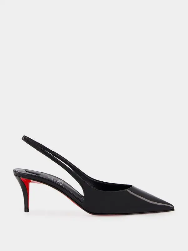 CHRISTIAN LOUBOUTIN Miss Z Sling 60 Pumps - Black