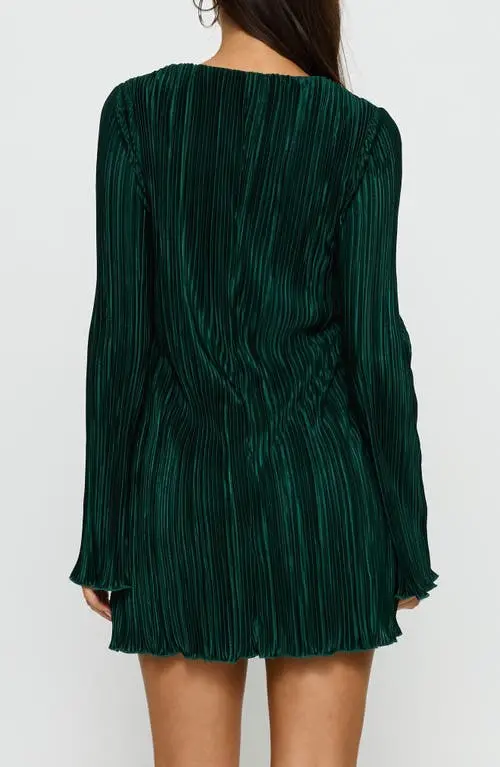 Princess Polly Malop Plissé Mini Dress