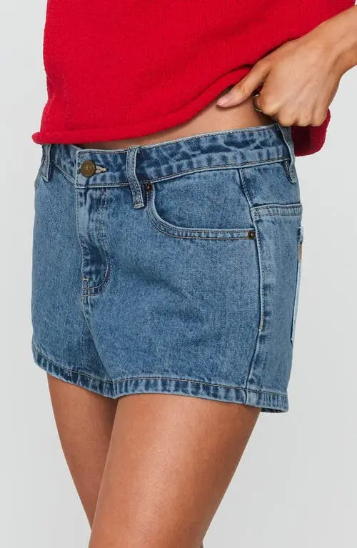 Princess Polly Low Rise Denim Shorts
