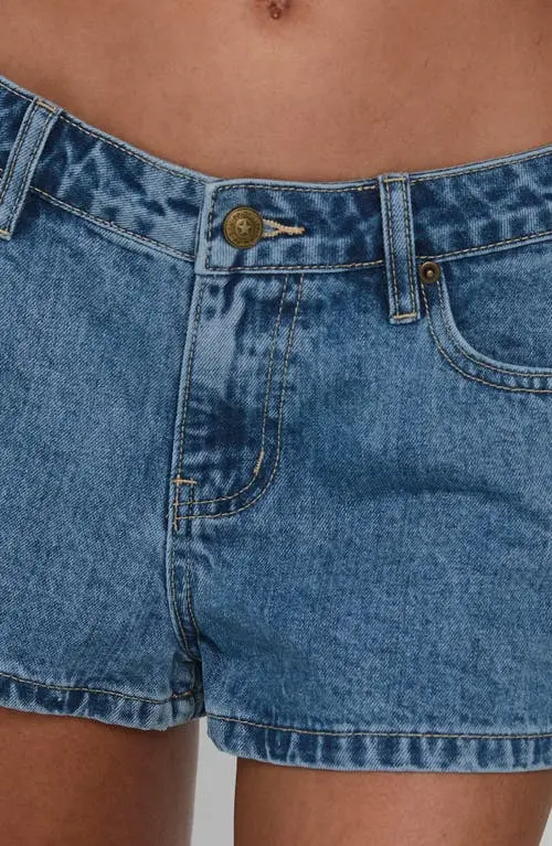 Princess Polly Low Rise Denim Shorts