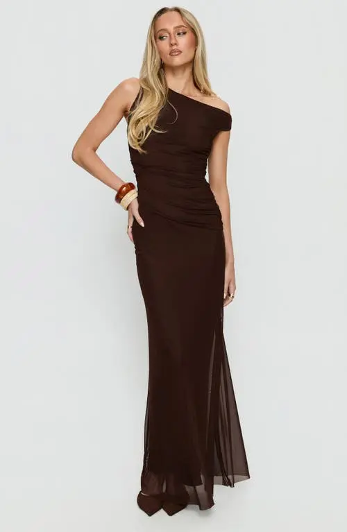 Princess Polly Krystyna Mesh Maxi Cocktail Dress