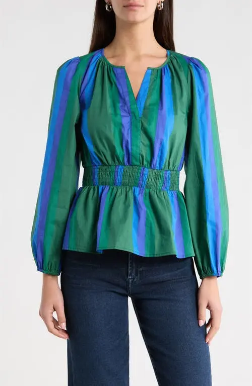 SUGARLIPS Striped Smock Top
