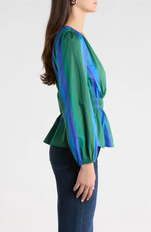 SUGARLIPS Striped Smock Top