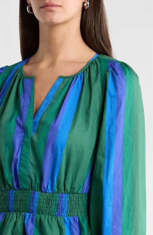 SUGARLIPS Striped Smock Top