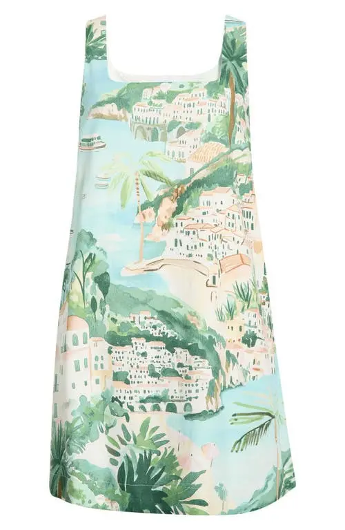 SUGARLIPS Printed Mini Shift Dress