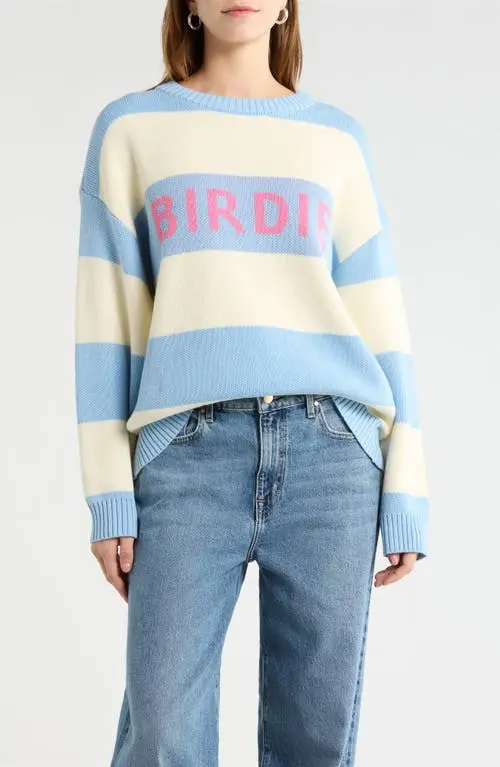 SUGARLIPS Golf Birdie Stripe Sweater