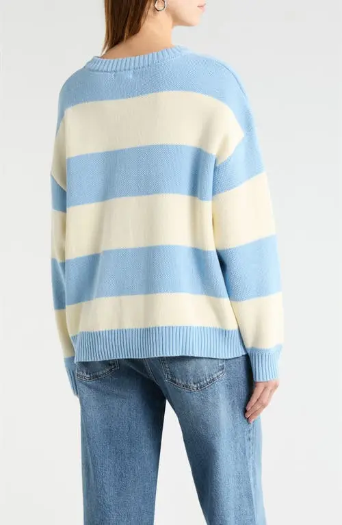 SUGARLIPS Golf Birdie Stripe Sweater