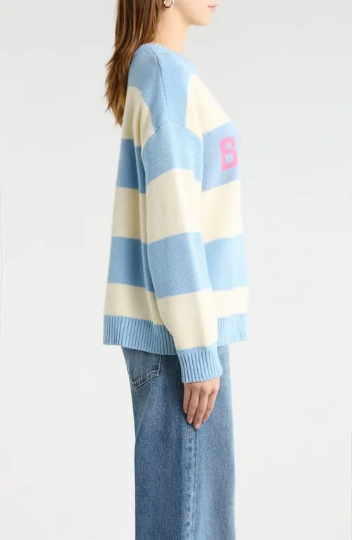 SUGARLIPS Golf Birdie Stripe Sweater