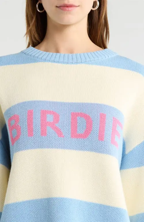SUGARLIPS Golf Birdie Stripe Sweater