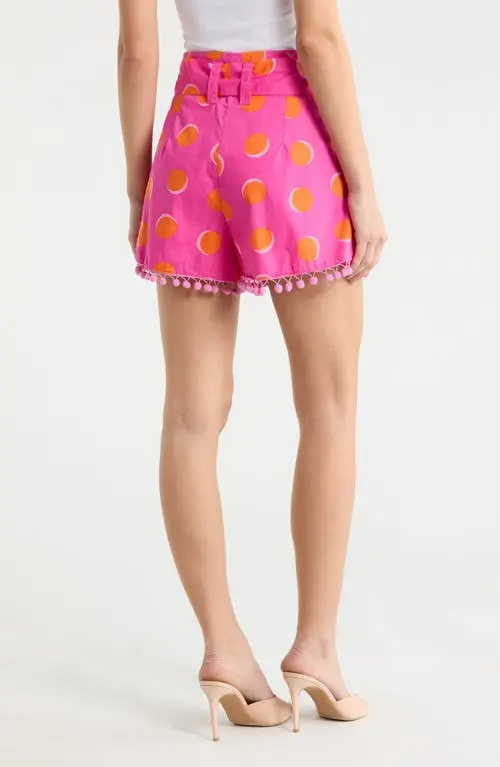 SUGARLIPS Cotton Polka Dot Shorts