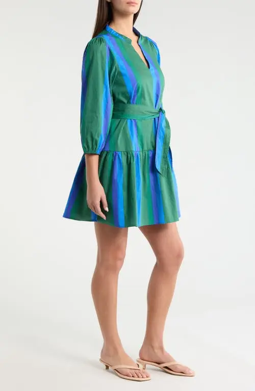 SUGARLIPS Dolary Stripe Leola Mini Shirt Dress