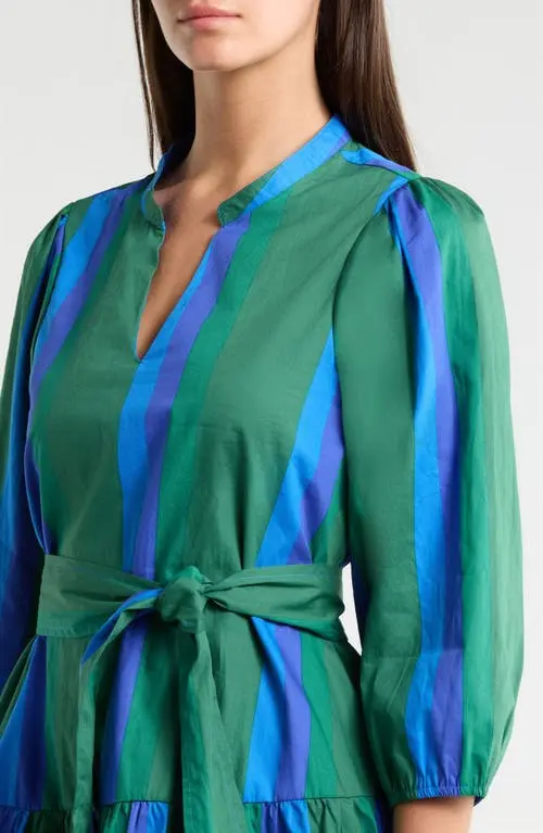 SUGARLIPS Dolary Stripe Leola Mini Shirt Dress