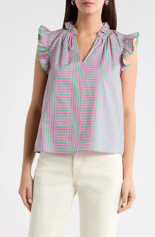 SUGARLIPS Valda Striped Top