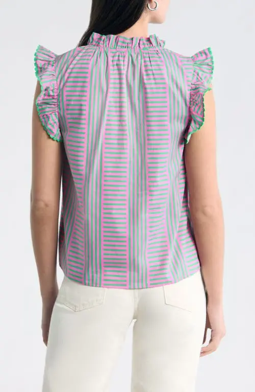 SUGARLIPS Valda Striped Top
