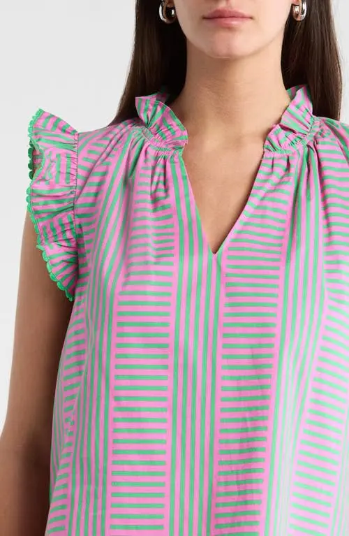 SUGARLIPS Valda Striped Top