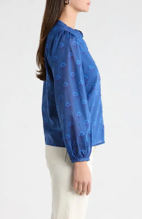 SUGARLIPS Briza Medallion Button-up Shirt