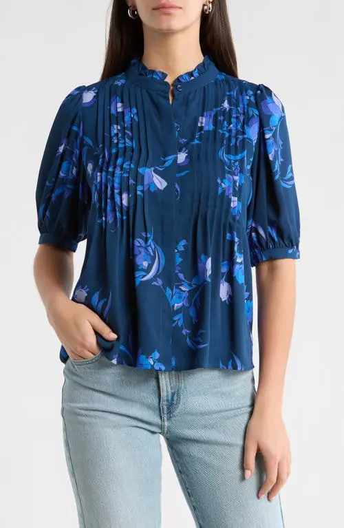 SUGARLIPS Niva Floral Print Shirt