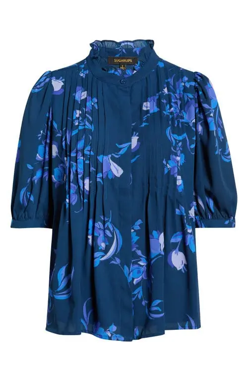 SUGARLIPS Niva Floral Print Shirt